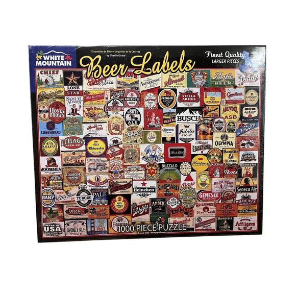 White Mountain | Games | New Sealed White Mountain 00 Piece Jigsaw ...